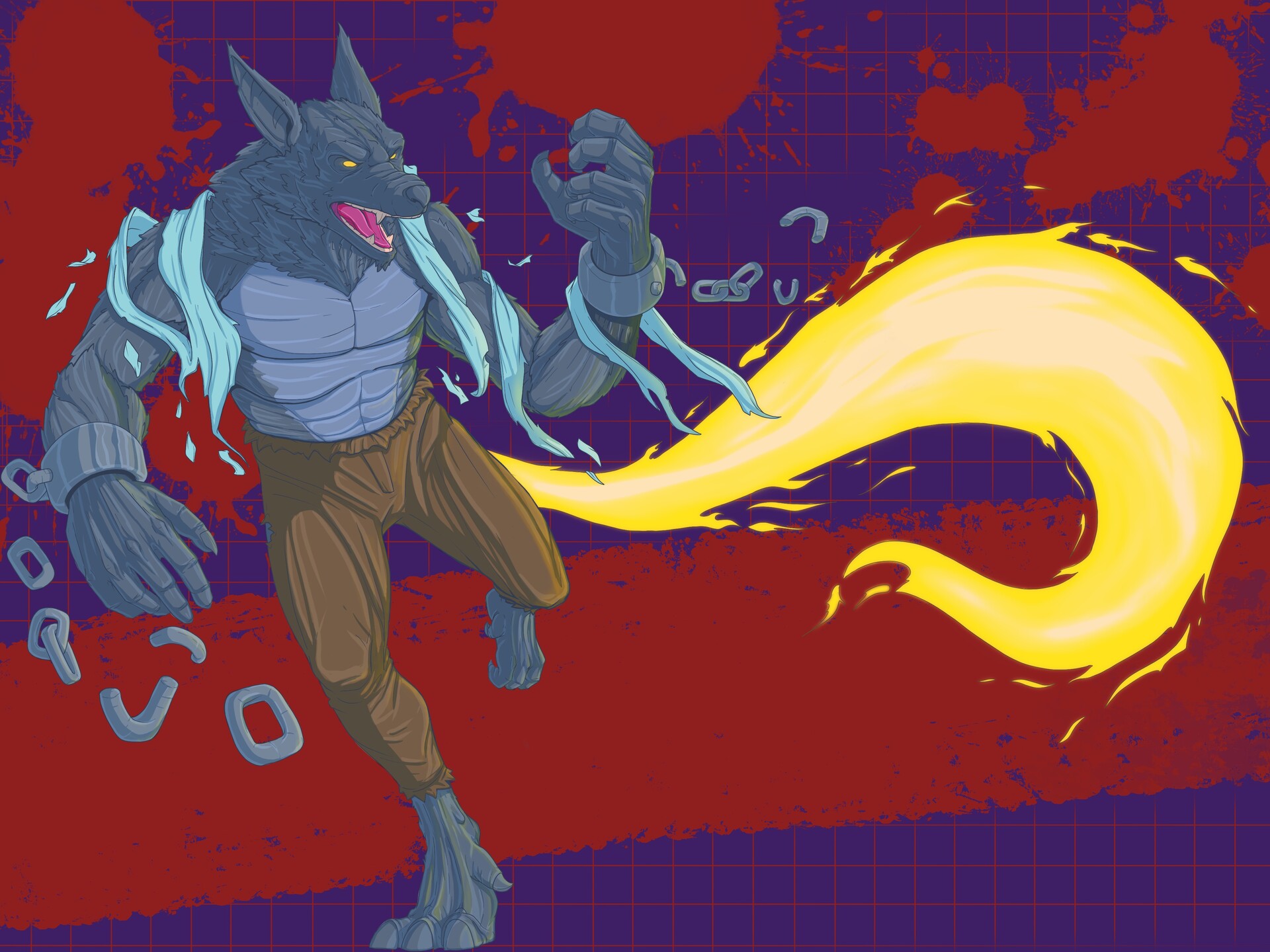 ArtStation - Alpha Wolf