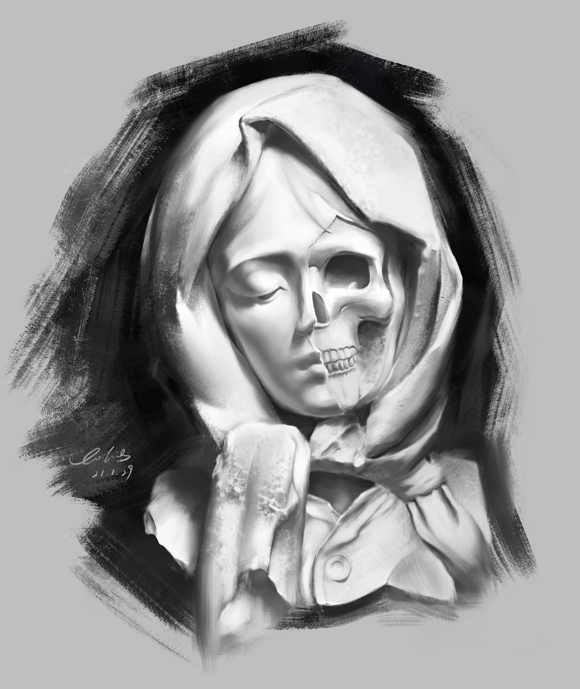 ArtStation - plaster model