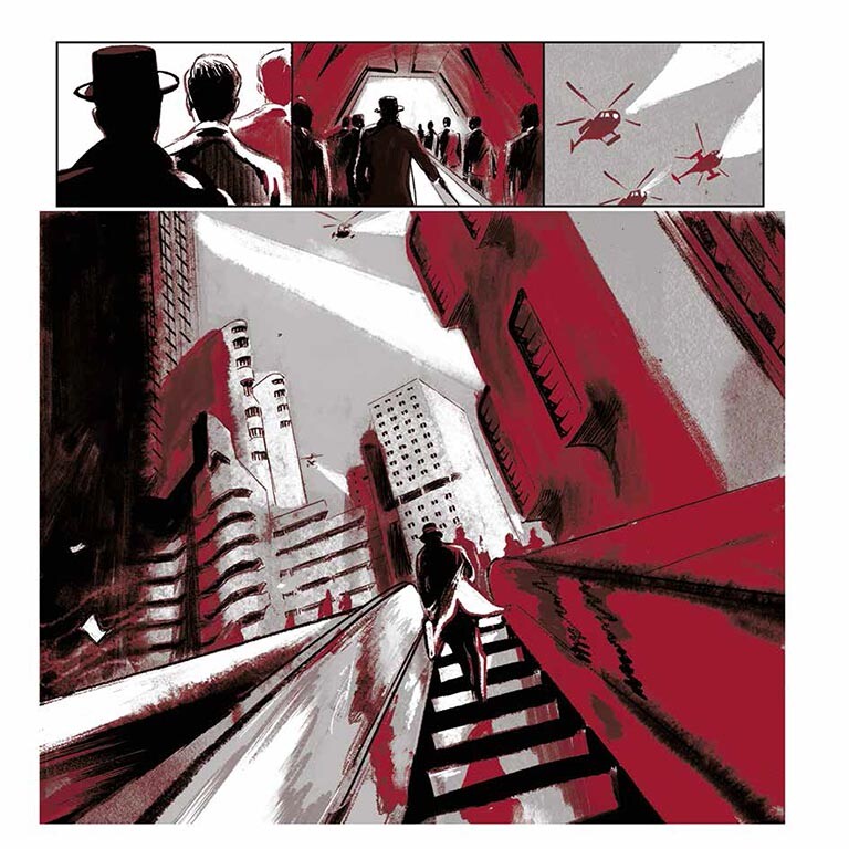 Xavier Coste - 1984 - roman graphique - éditions Sarbacane