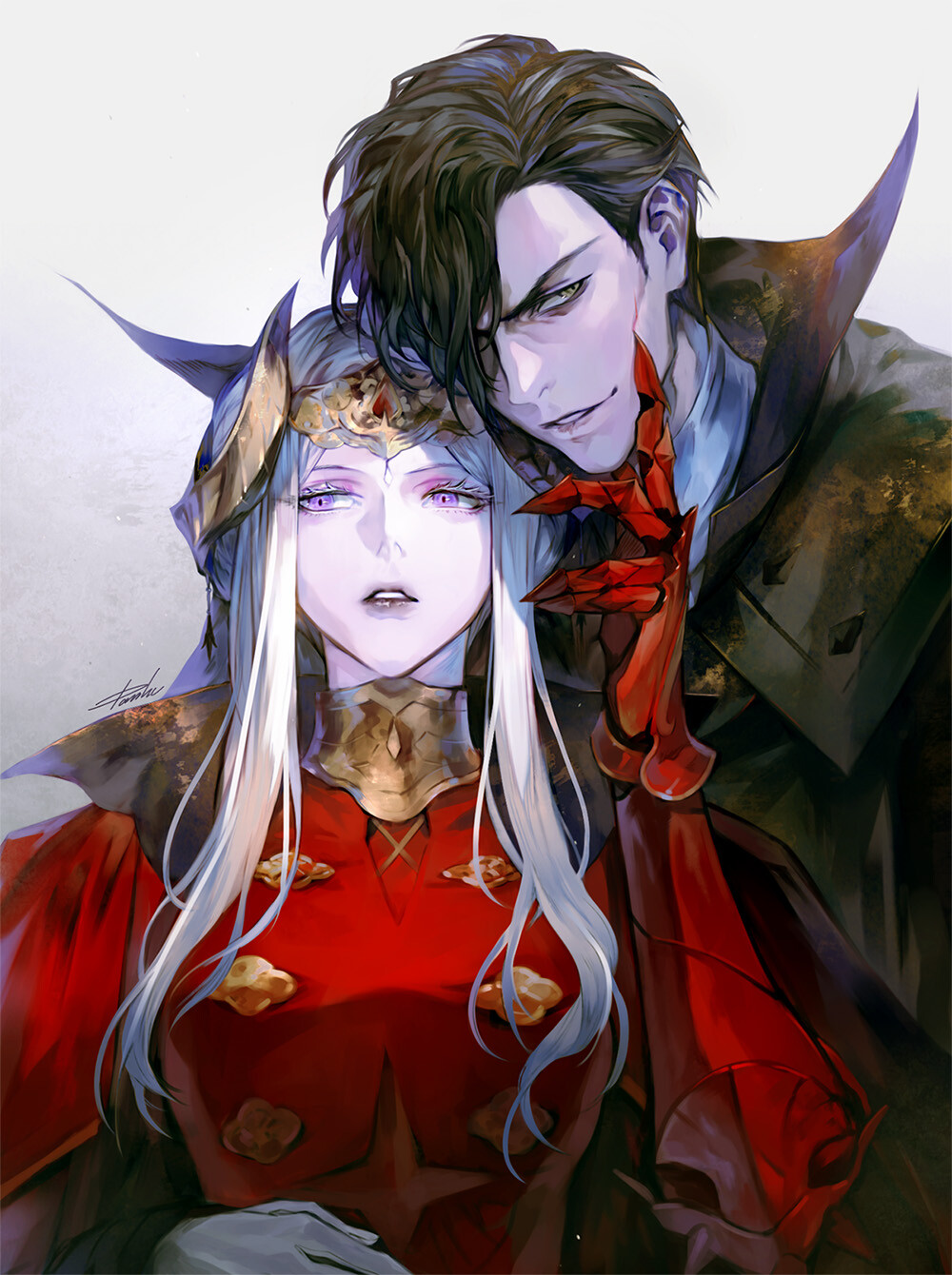 ArtStation - Edelgard & Hubert
