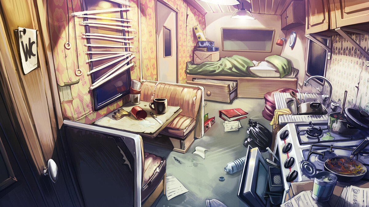 ArtStation - Enviro_Scrappy_Trailer