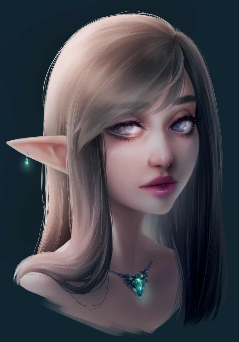 ArtStation - elf portrait