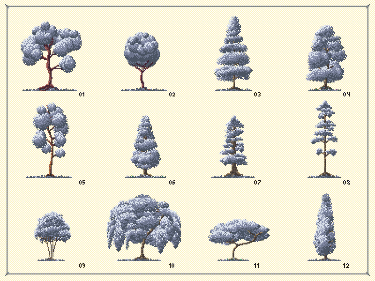 Alberto Cubillo Romero - Tree Studies No.1