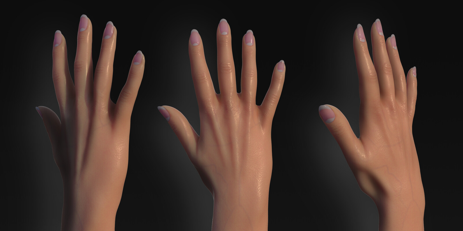 Eduardo Cabezas - Female Hand Anatomy Study