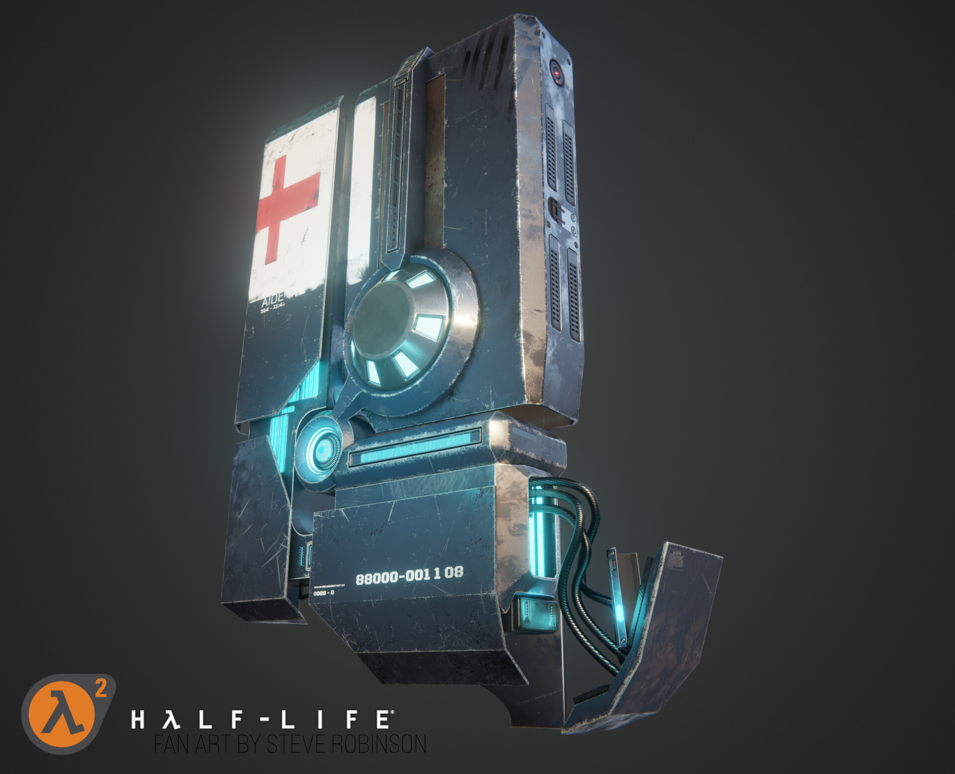 ArtStation - Half-Life ² | Health Charger