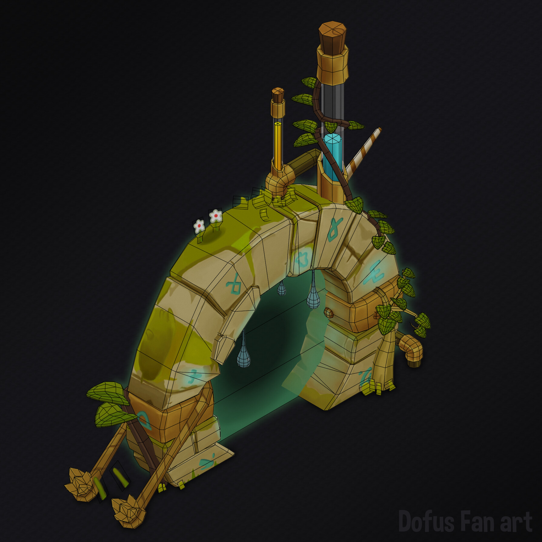 Félix Havrenne - Otomaï Zaap - Dofus Fan art