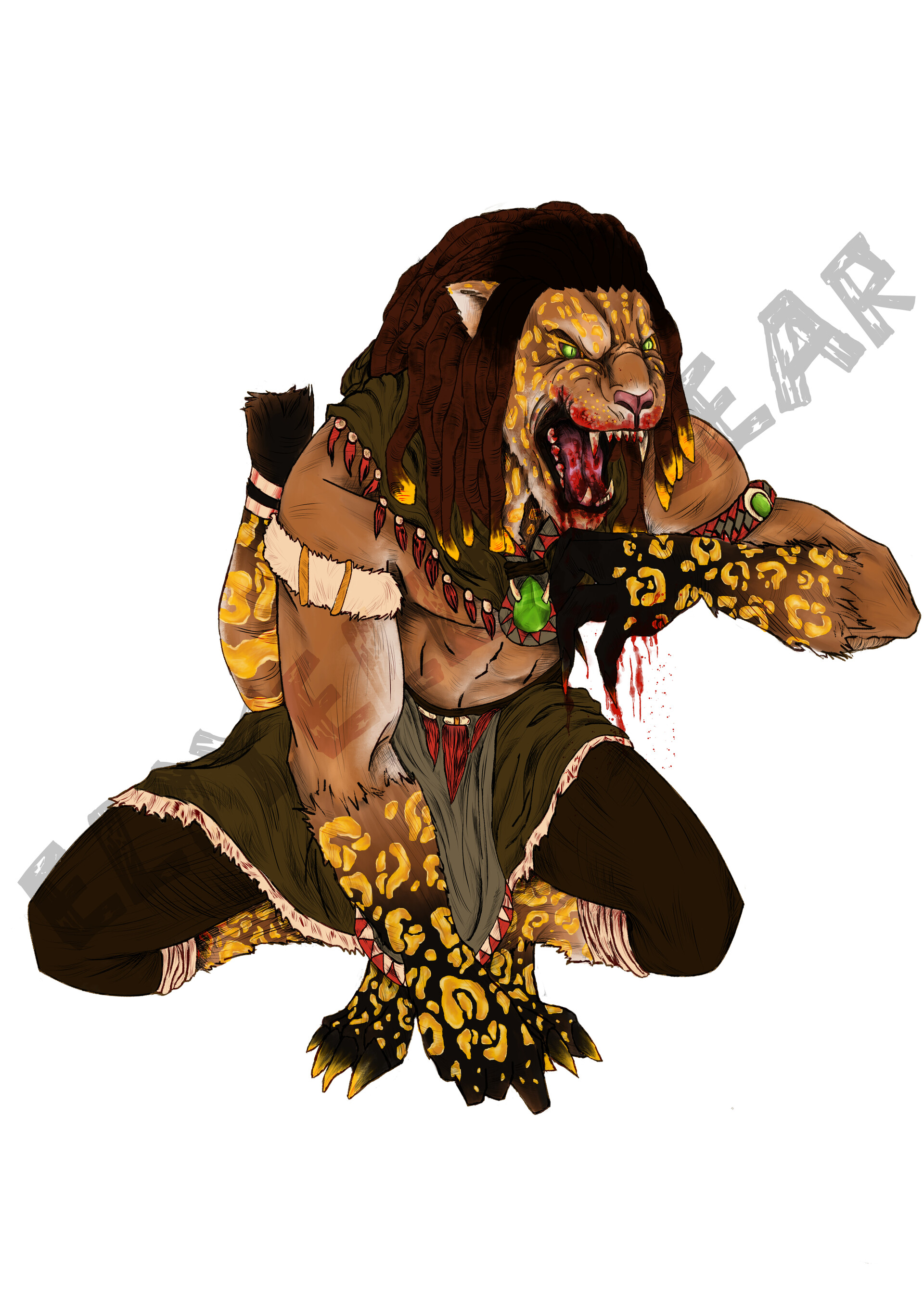 Eli Martinez - Tabaxi Human