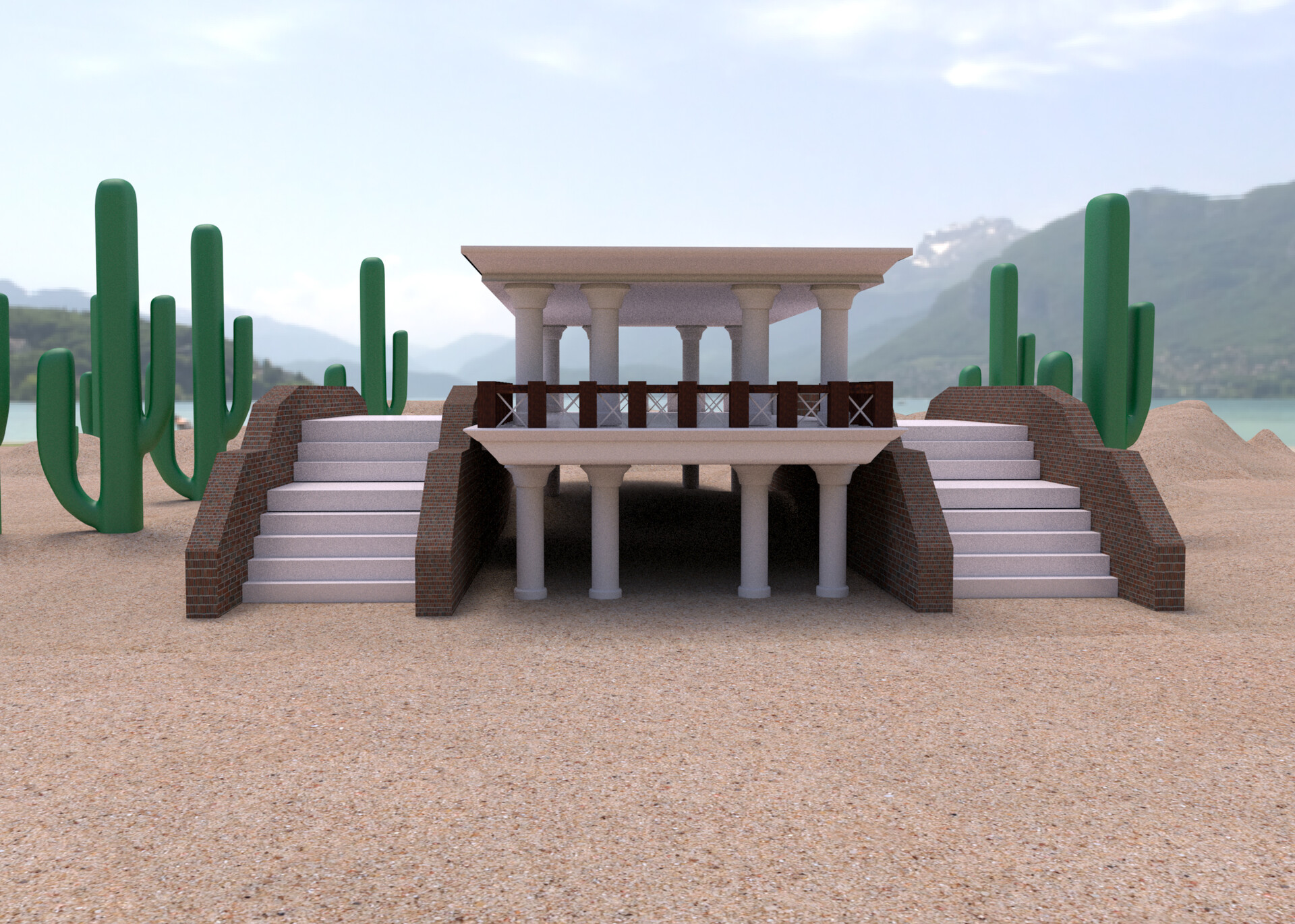 ArtStation - Temple of Desert