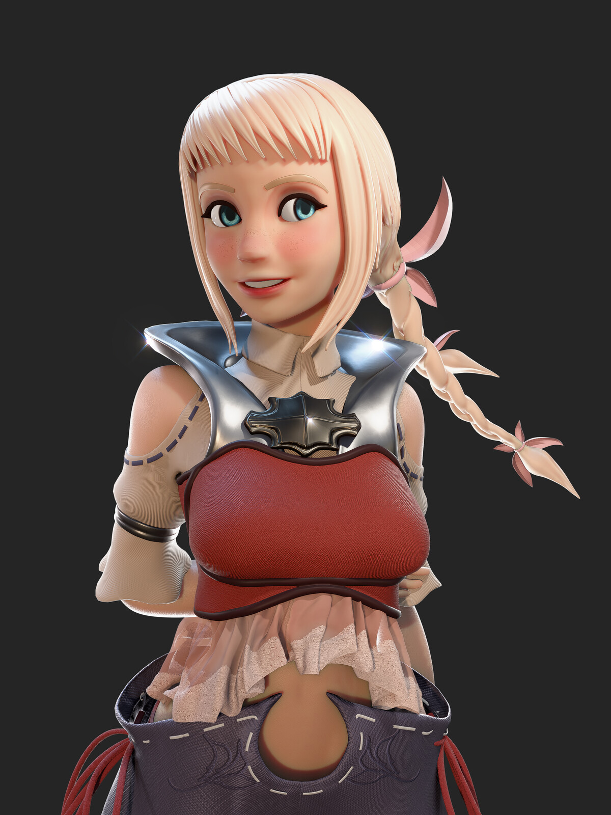 Tiago Bulha - Penelo FF Tactics A2 (3D sculpt)