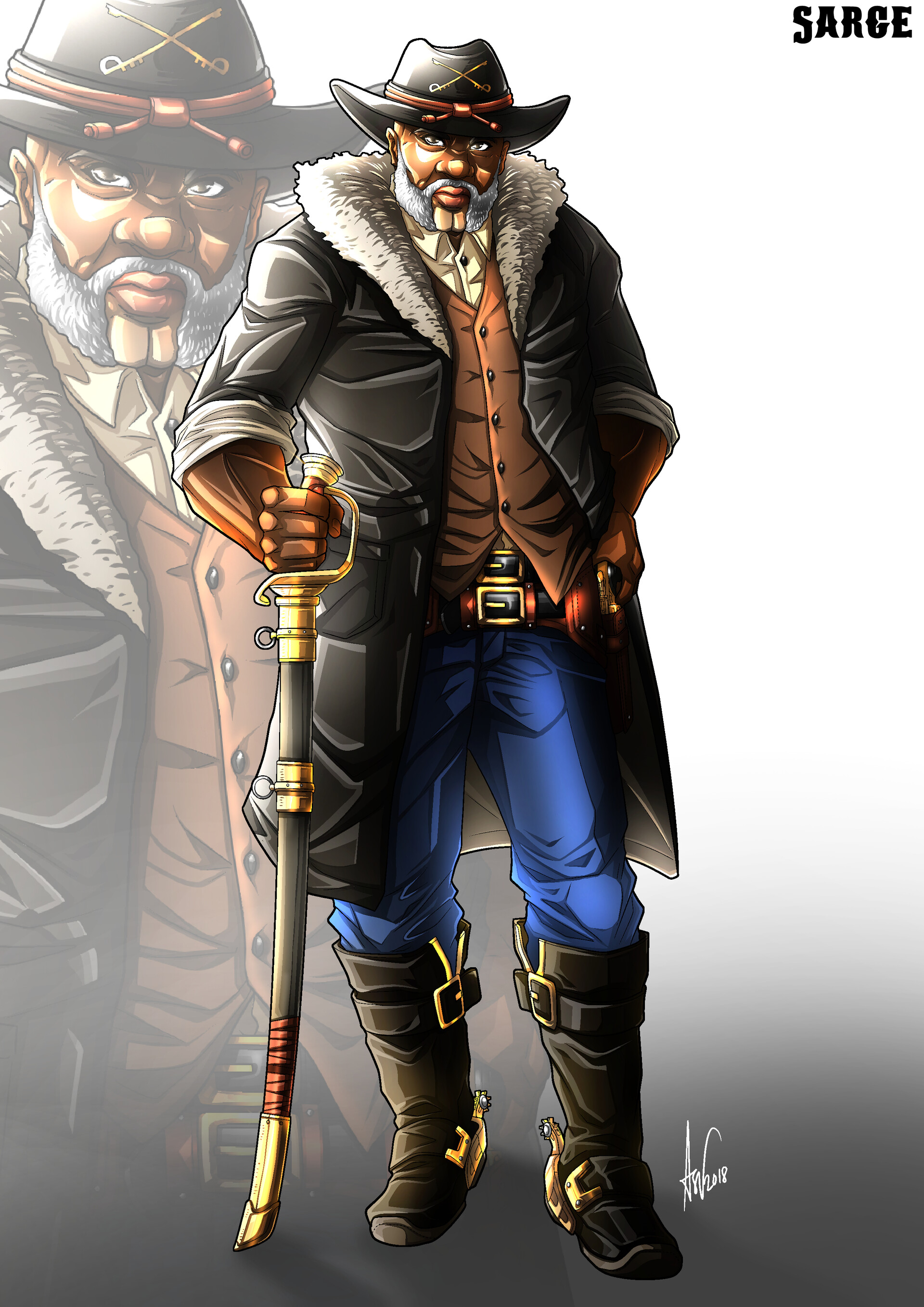 ArtStation - Sarge (for client)