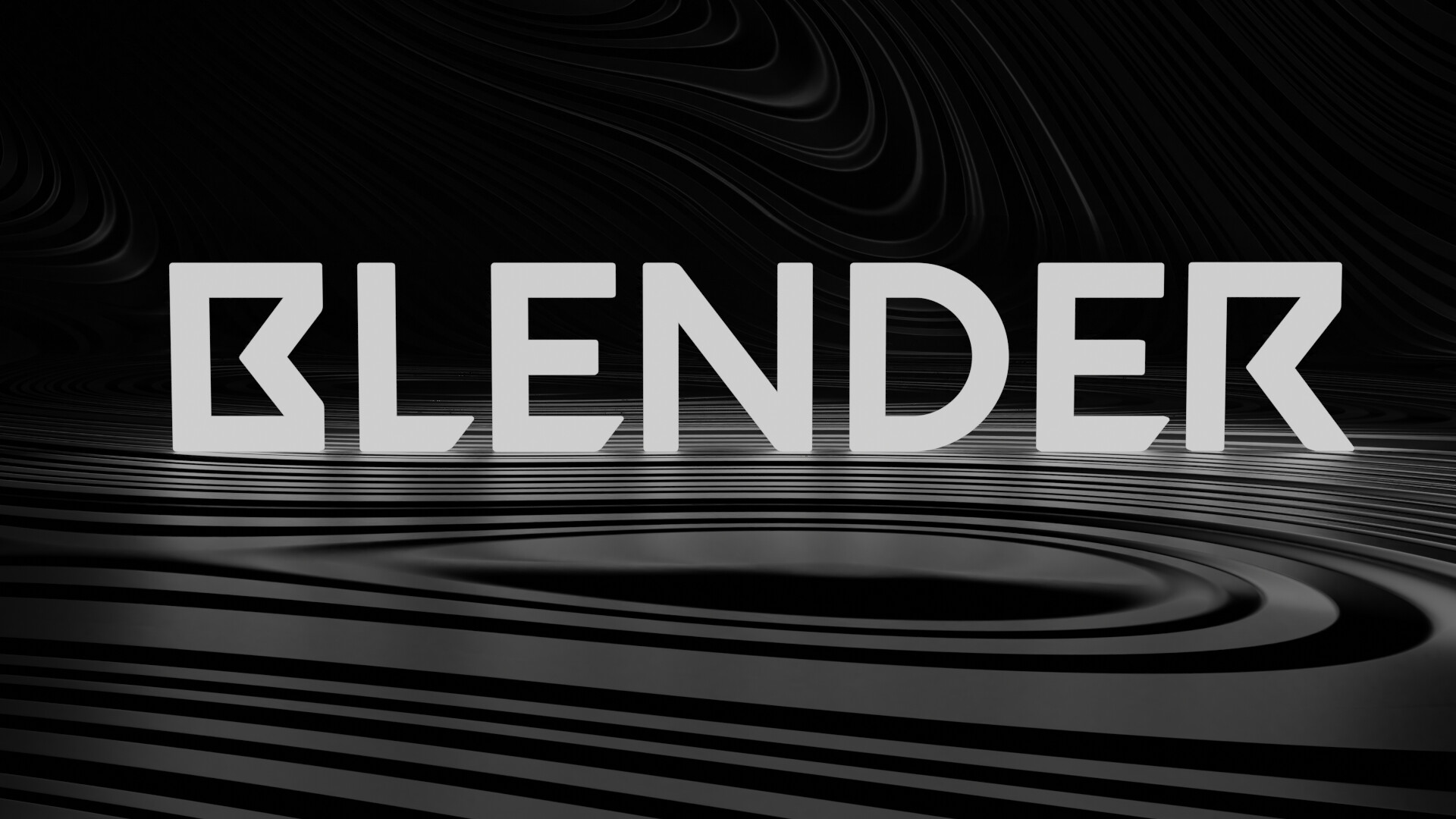 ArtStation - realy cool blender logo text!!!