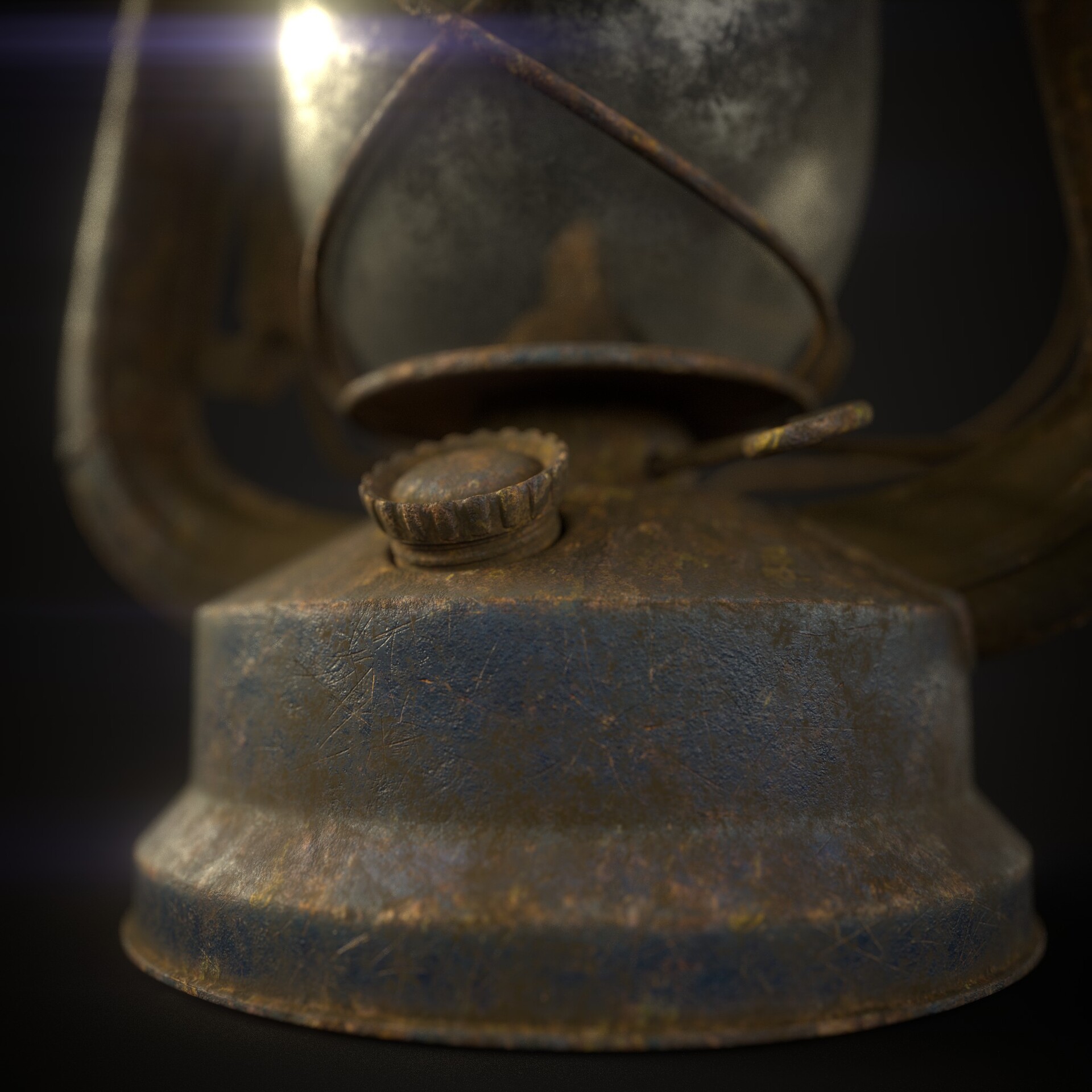 ArtStation - Oil Lamp