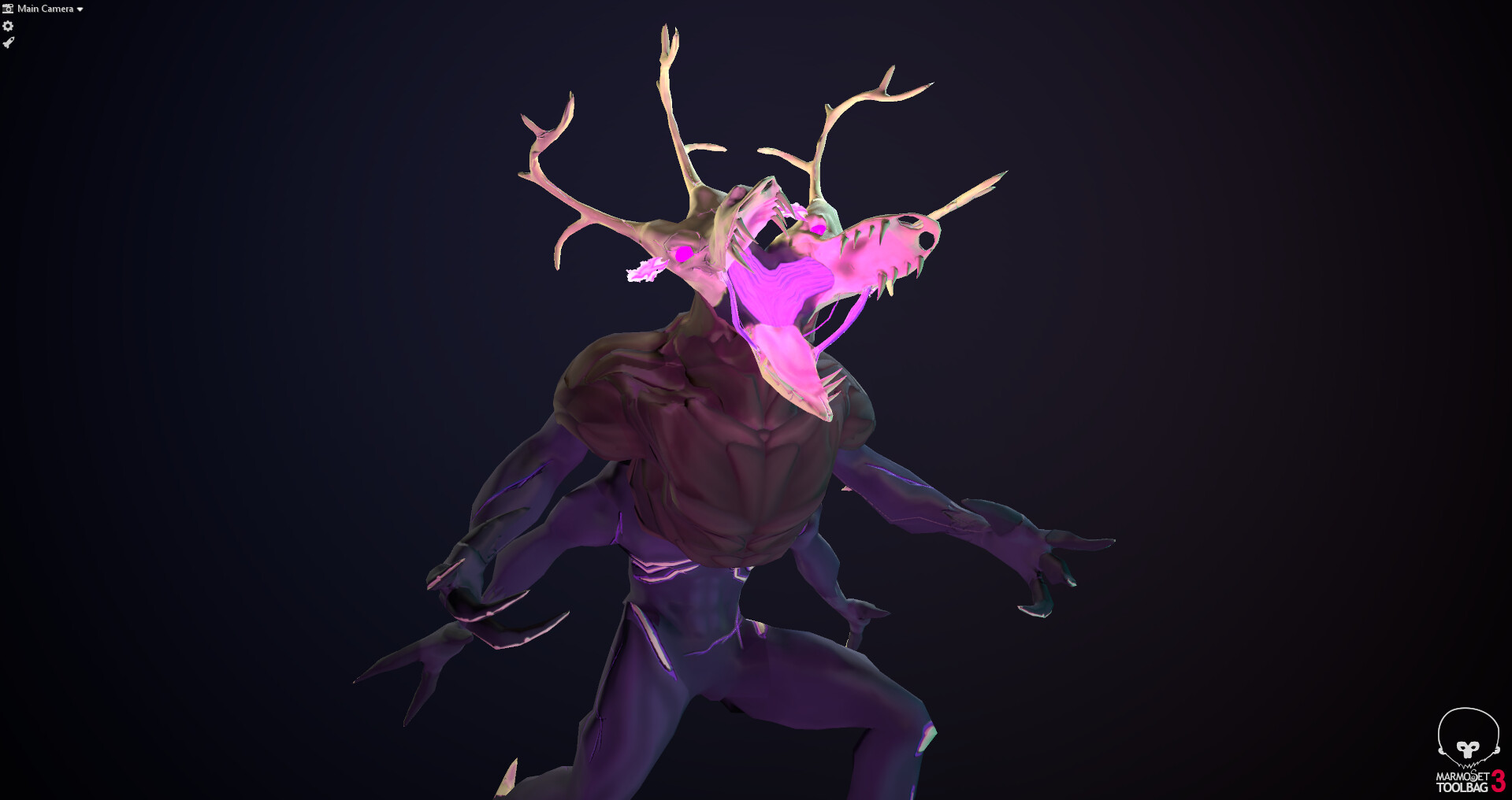 Austin Landry - Hand-Painted Hellraiser Wendigo