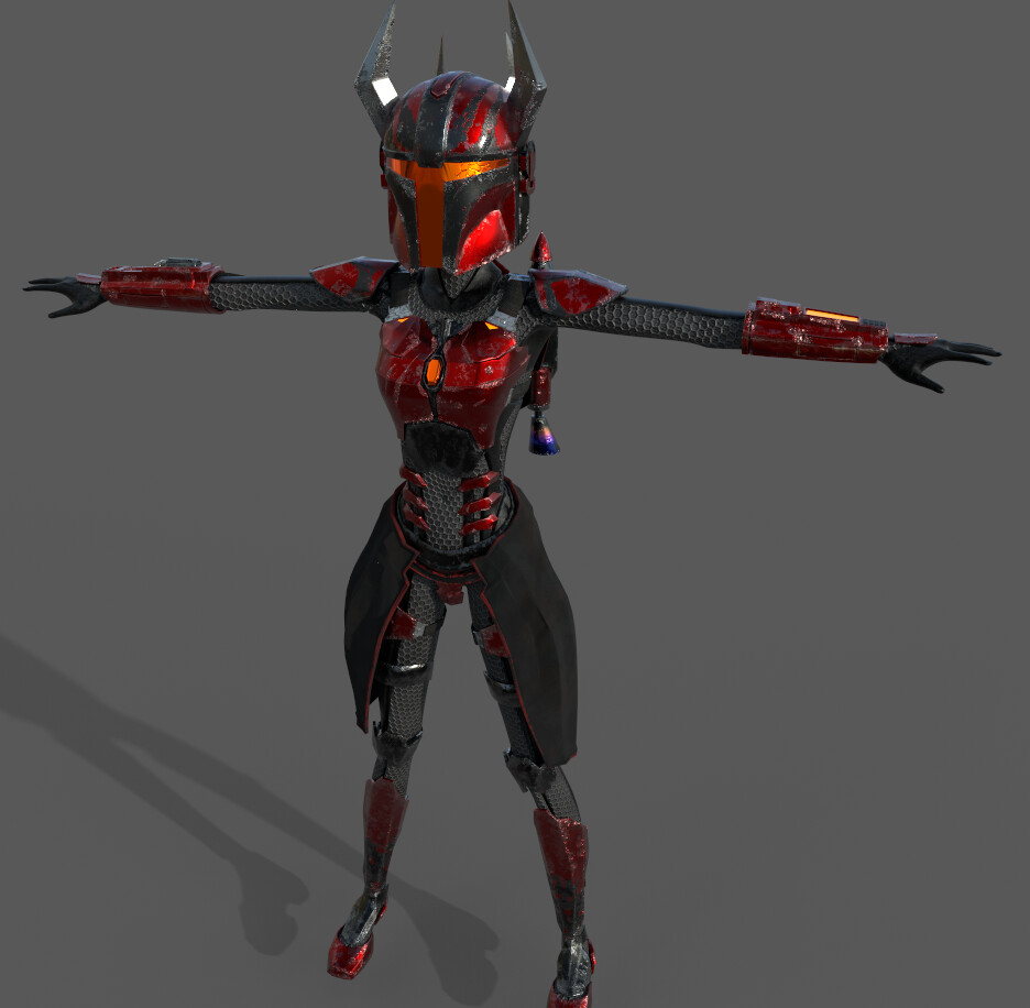 ArtStation - maul deatwatch mandalorian WIP