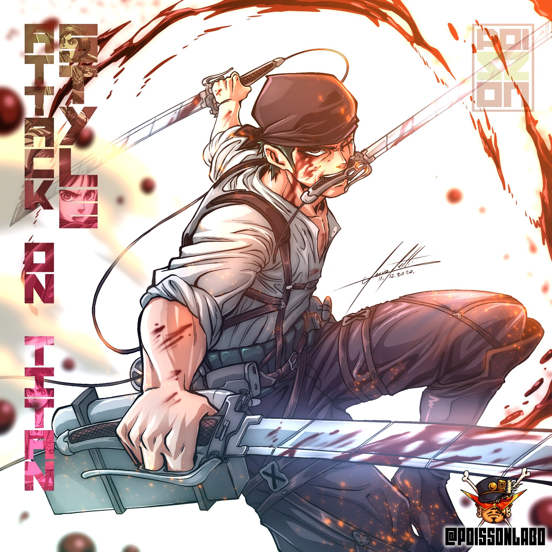 Poisson Labo - Zoro in 9 styles + 1 bonus