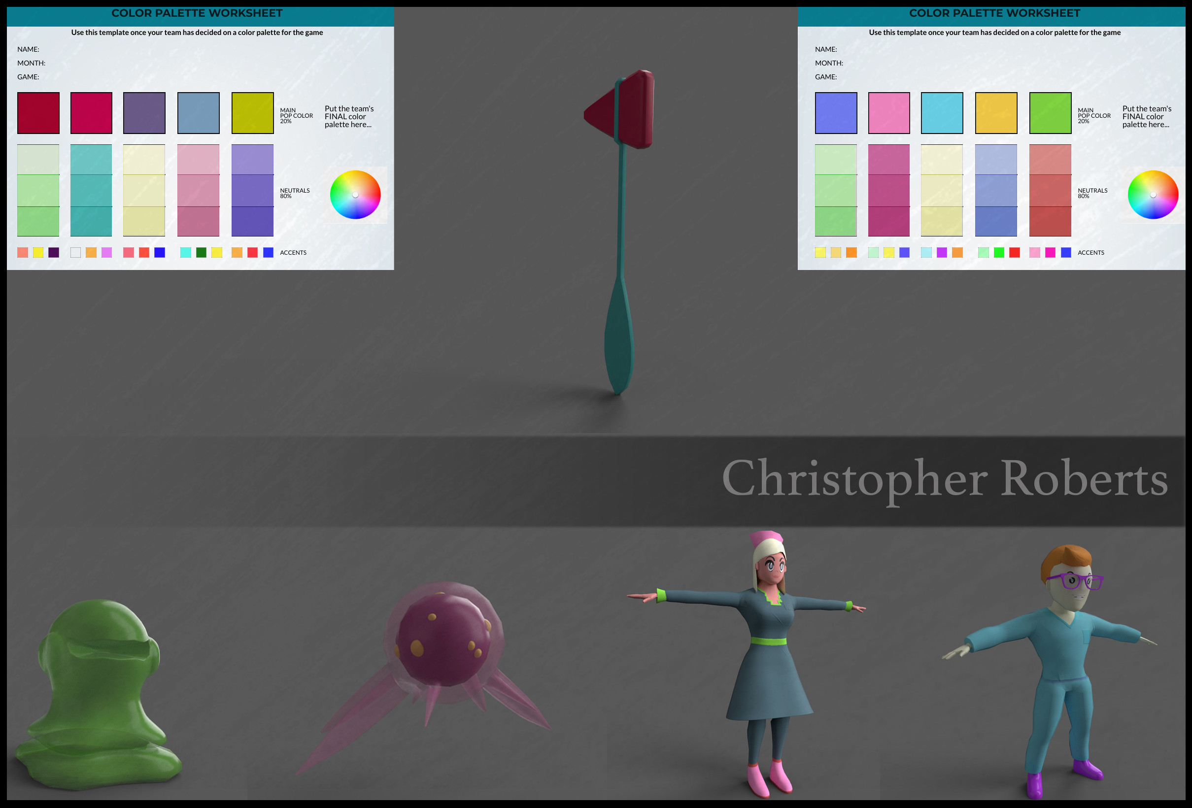 Christopher Roberts - Game Production: Get Well Soon - Team PowersRangers