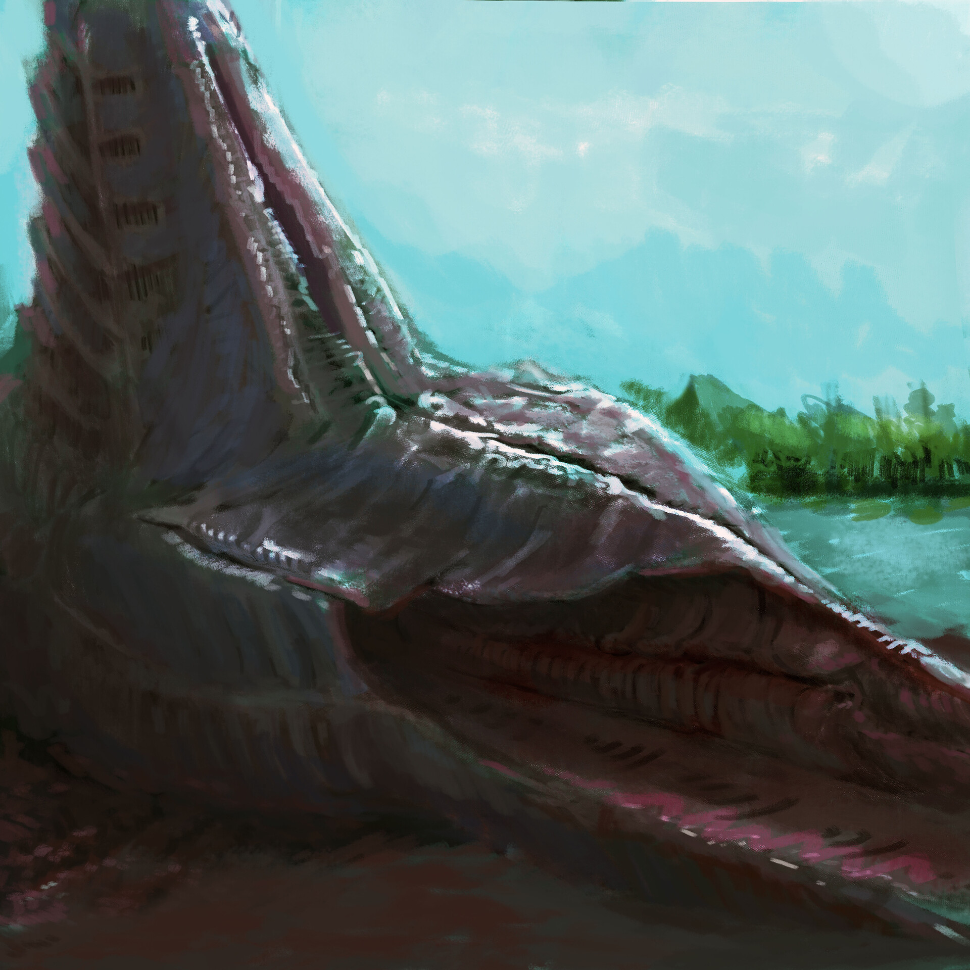 ArtStation - Beached Thing