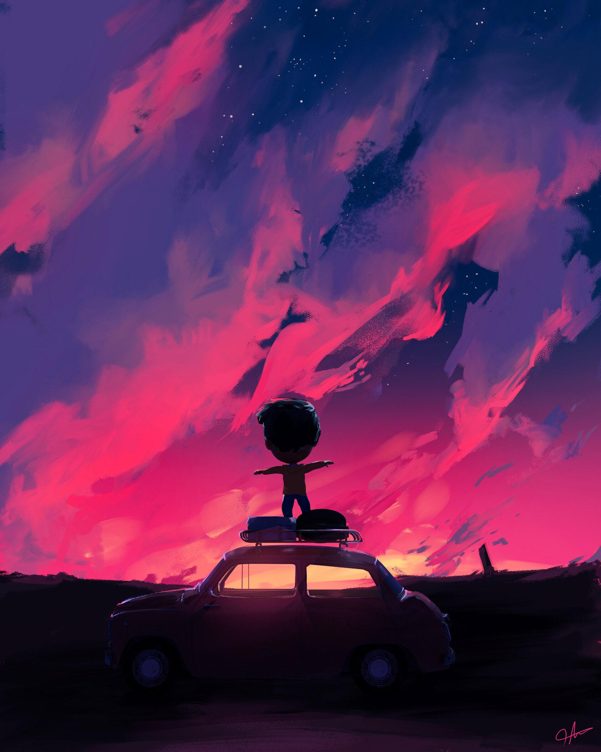 Dreamy Night Wallpaper