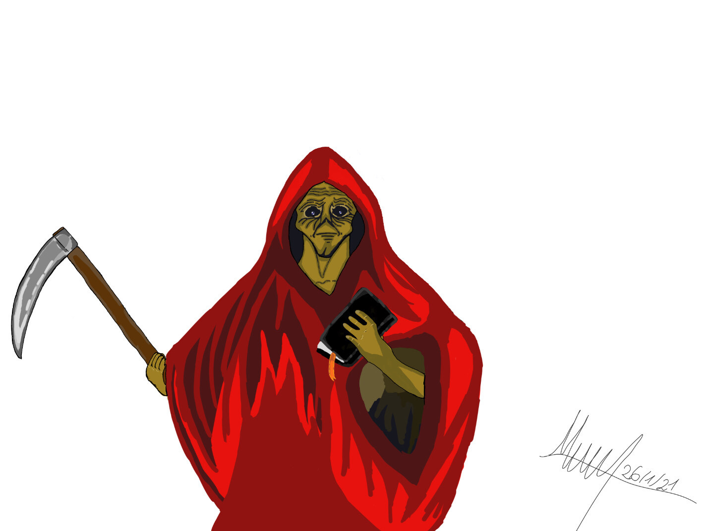 ArtStation - Reaper( Almost live and dry)