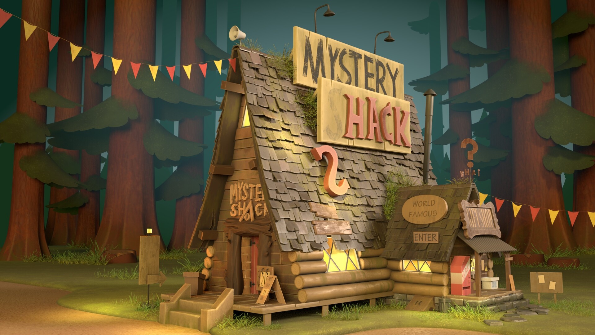 ArtStation - Mystery Shack