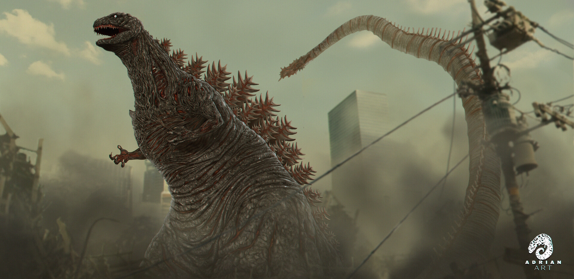 Eidorian Art - Shin godzilla (シン・ゴジラ)