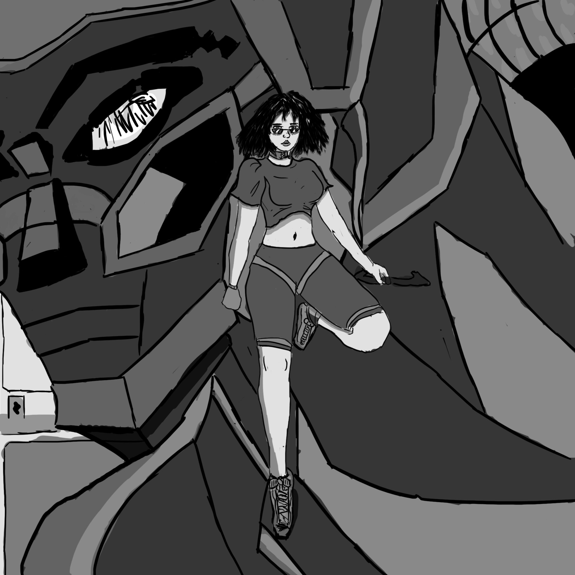 ArtStation - Freya riding Ochrius (OC)