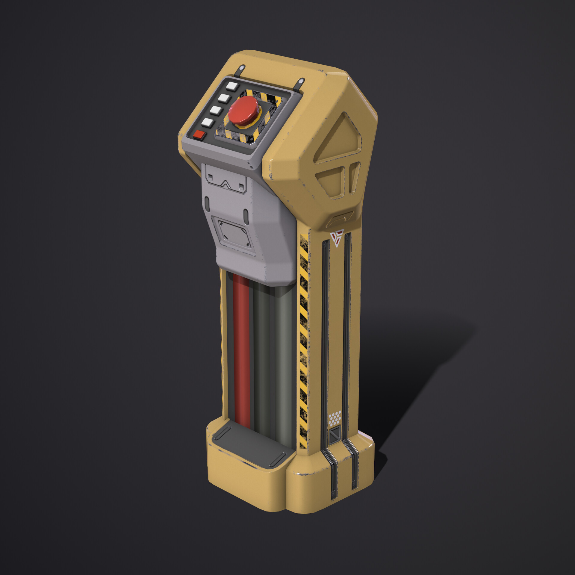 ArtStation - Sci Fi Remote Conrol 00