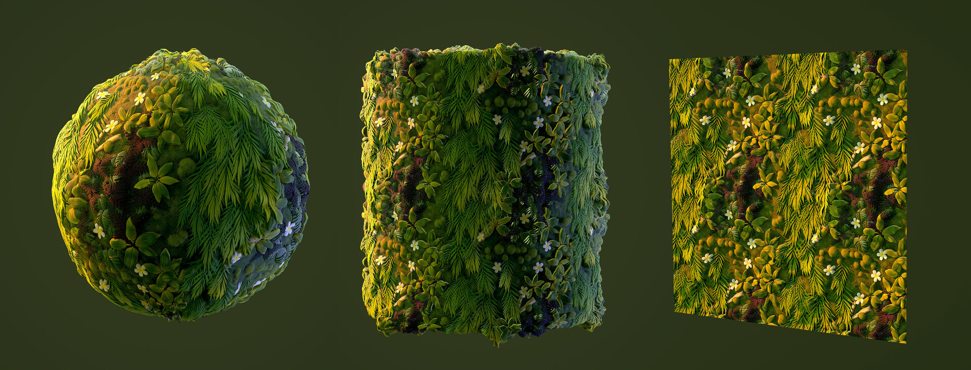 3dExtrude Tutorials - Stylized Vegetation - Substance Designer