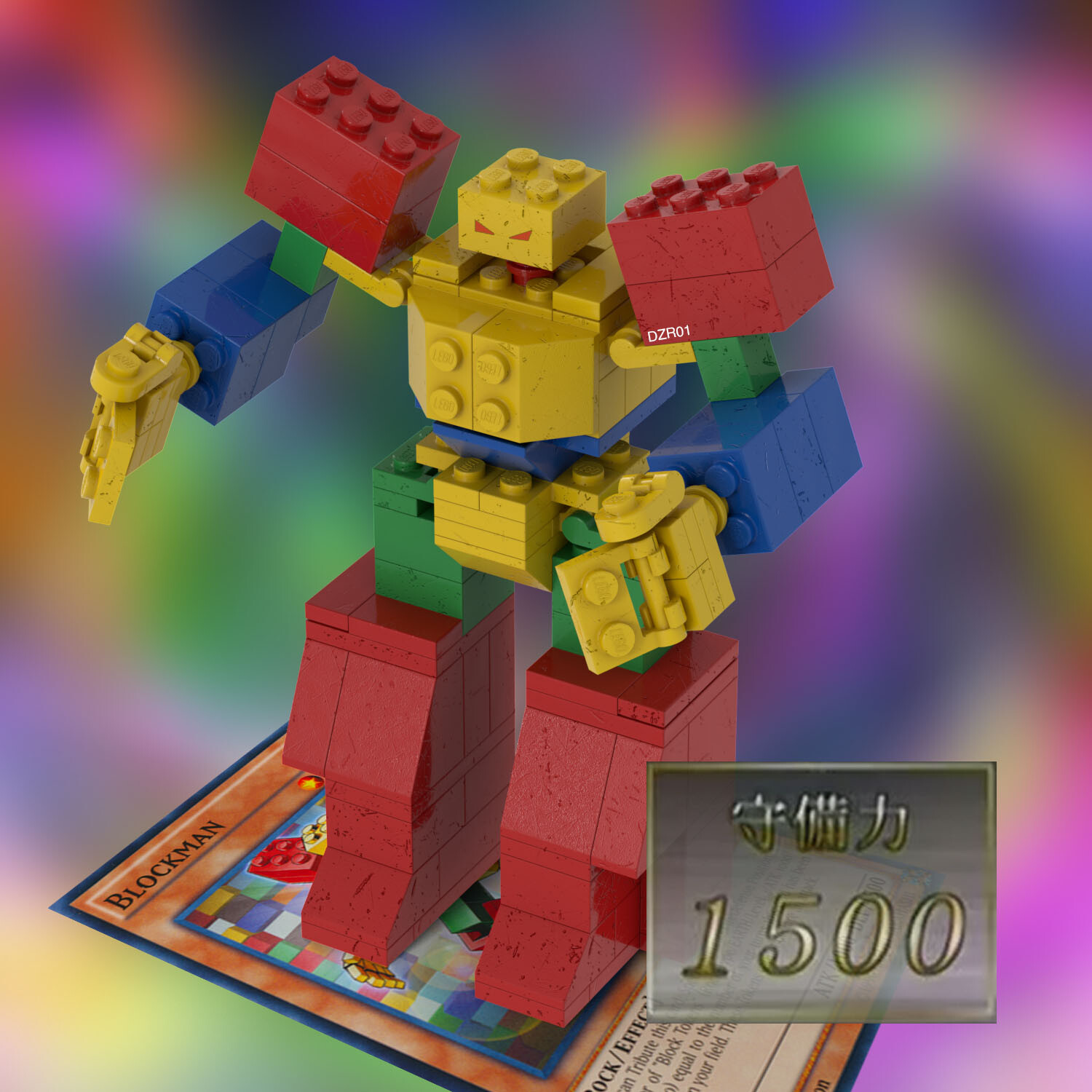 ArtStation - Realistic Blockman Yugioh