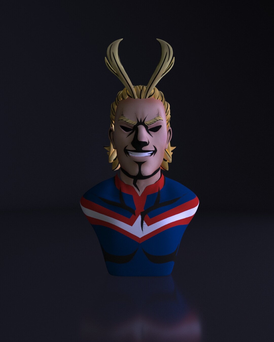 ArtStation - All Might Bust
