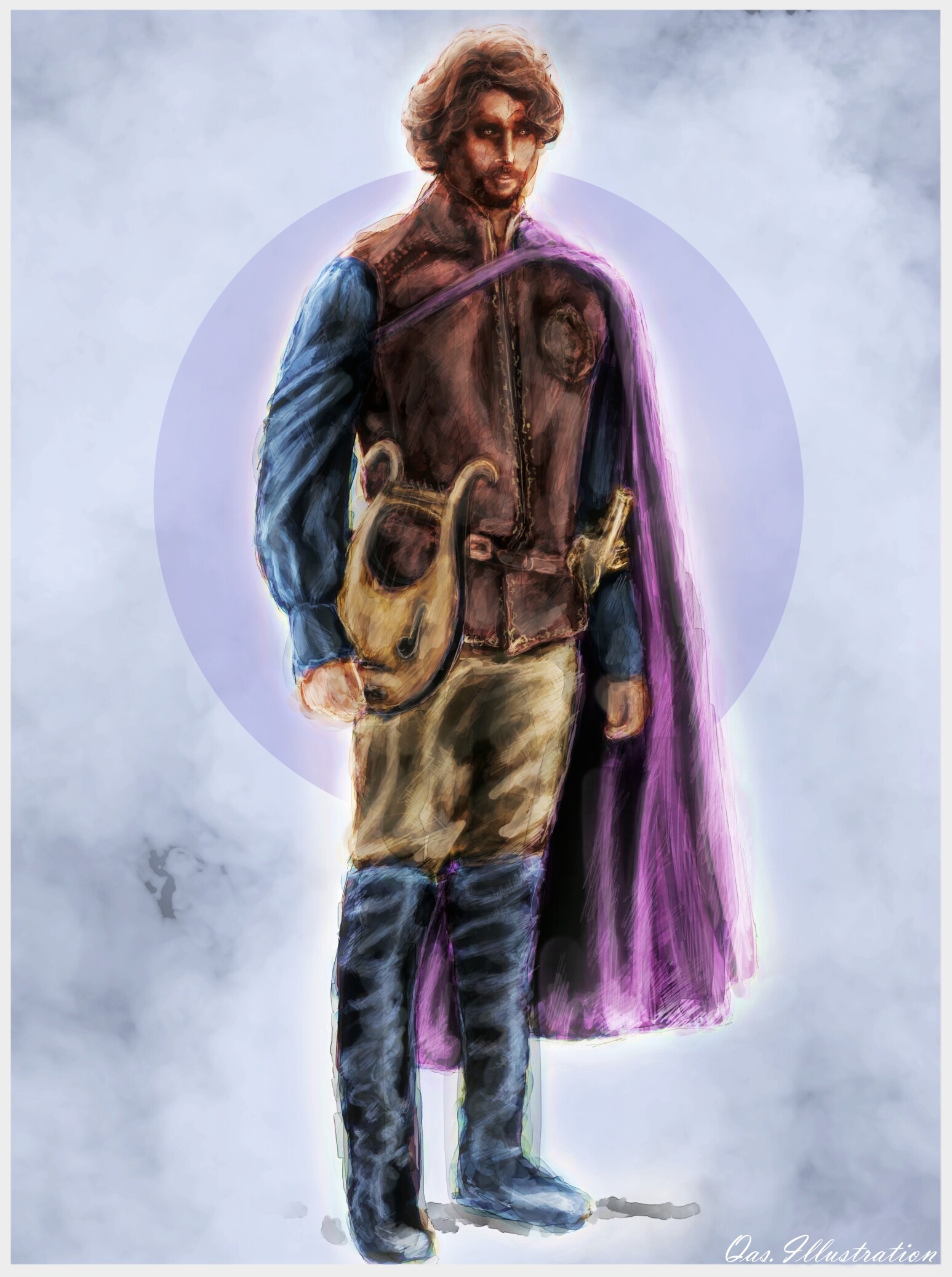 ArtStation - DnD Commission - Bard