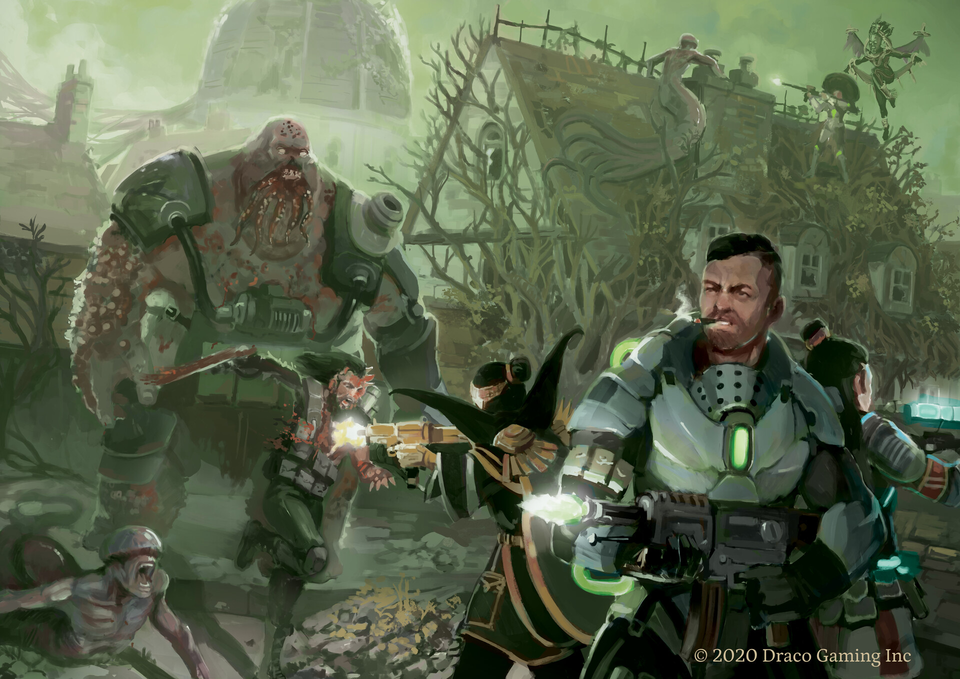 ArtStation - Eldritch Century - Living Nightmares