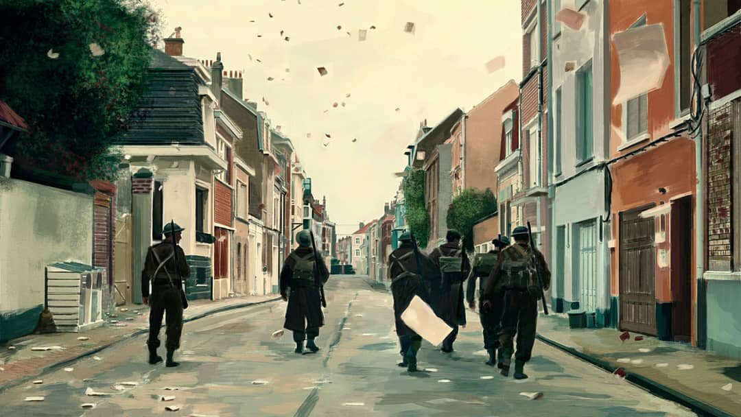 ArtStation - "Dunkirk" movie still study