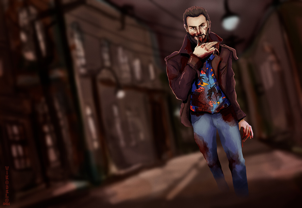 ArtStation - Messy eater