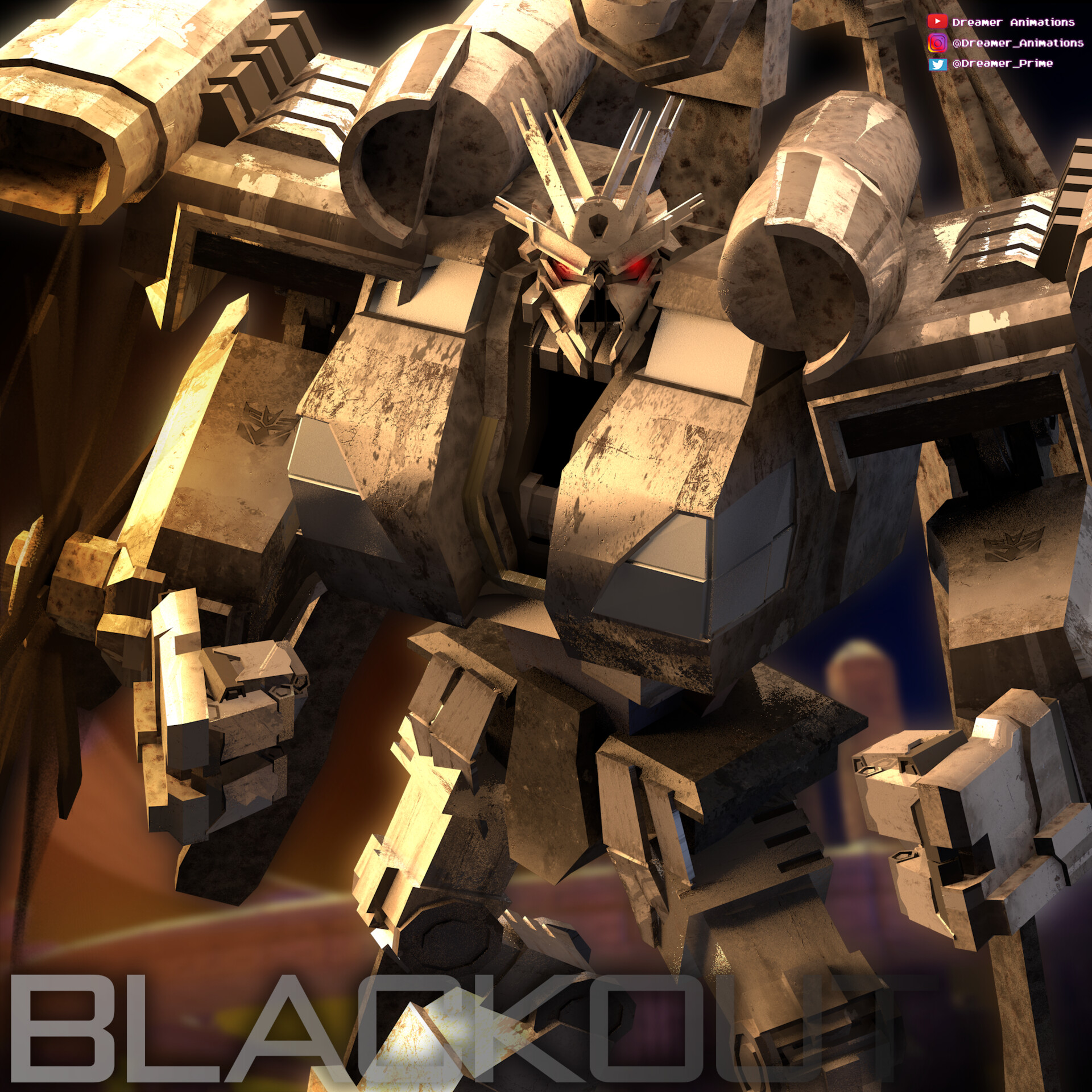 Blackout Transformers G1