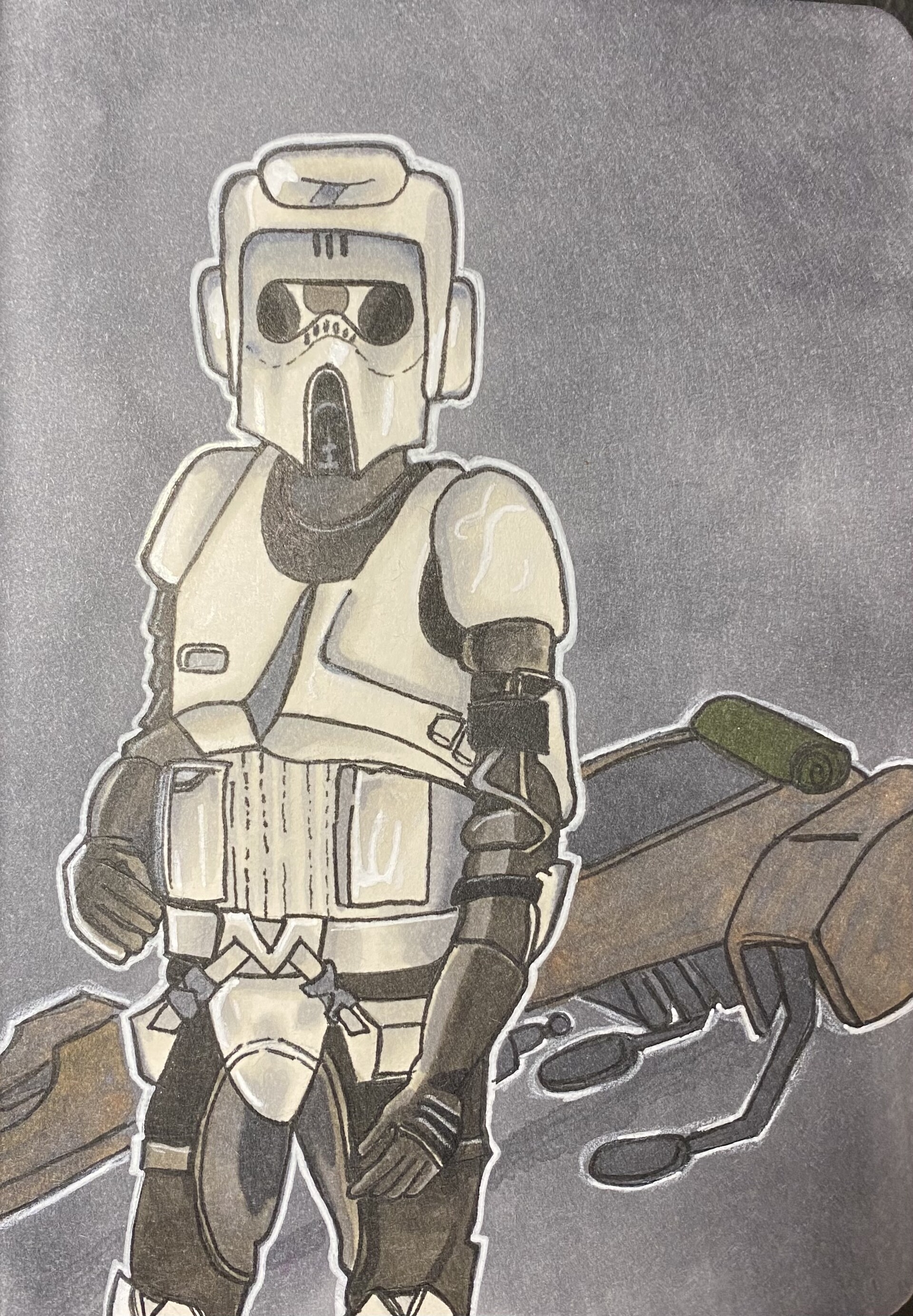 ArtStation - Scout Trooper - Star Wars