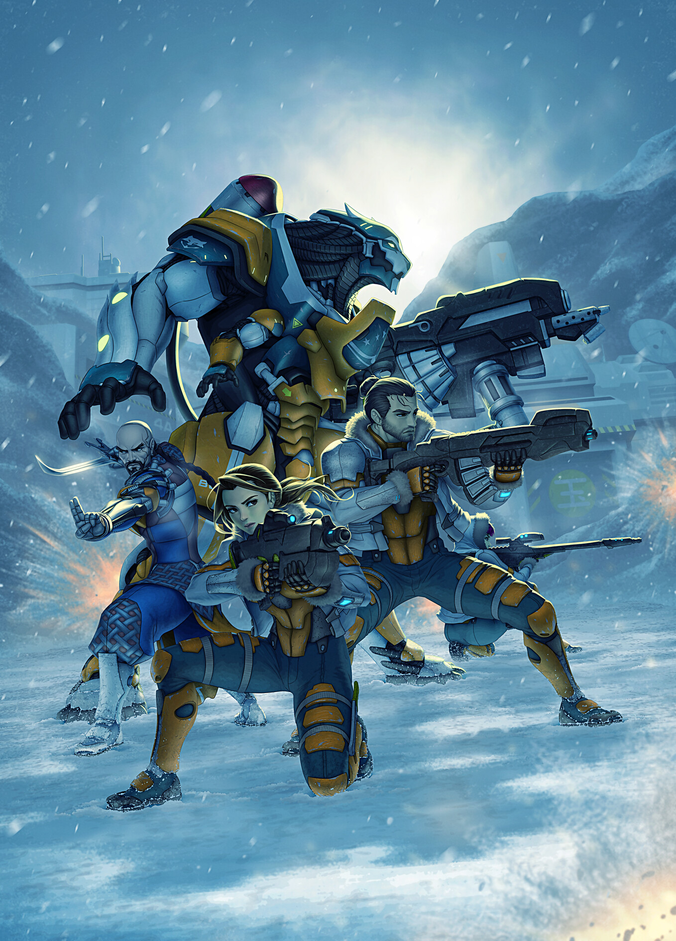 ArtStation - Defend HQ