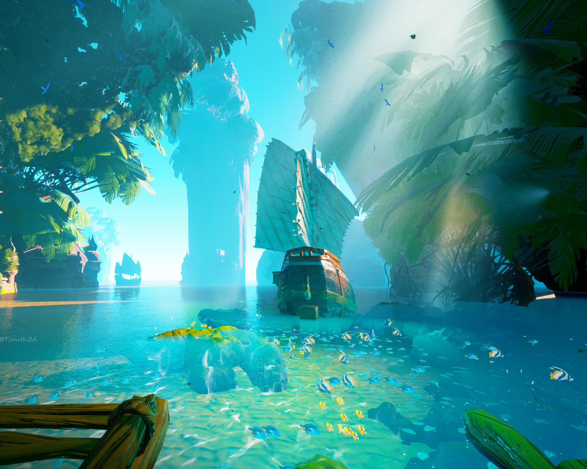 Tyler Smith - Blue Lagoon Port UE4