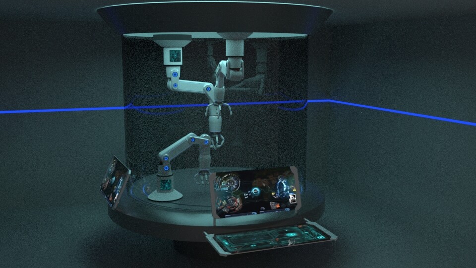 ArtStation - Robotic arms