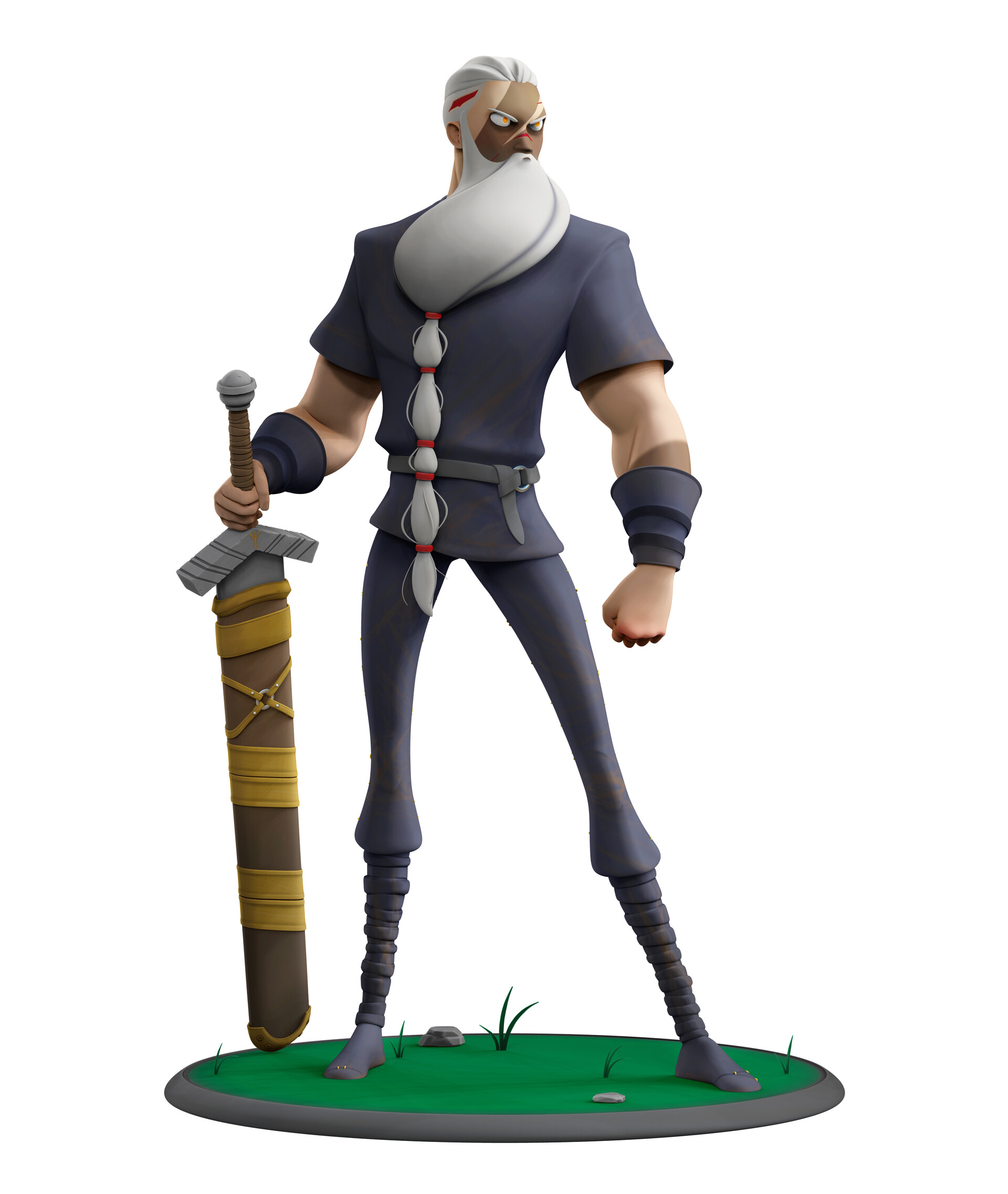 ArtStation - Grumpy viking