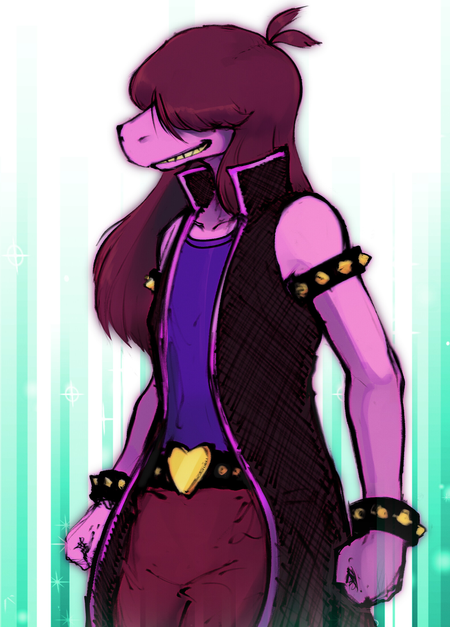 ArtStation - Susie Deltarune