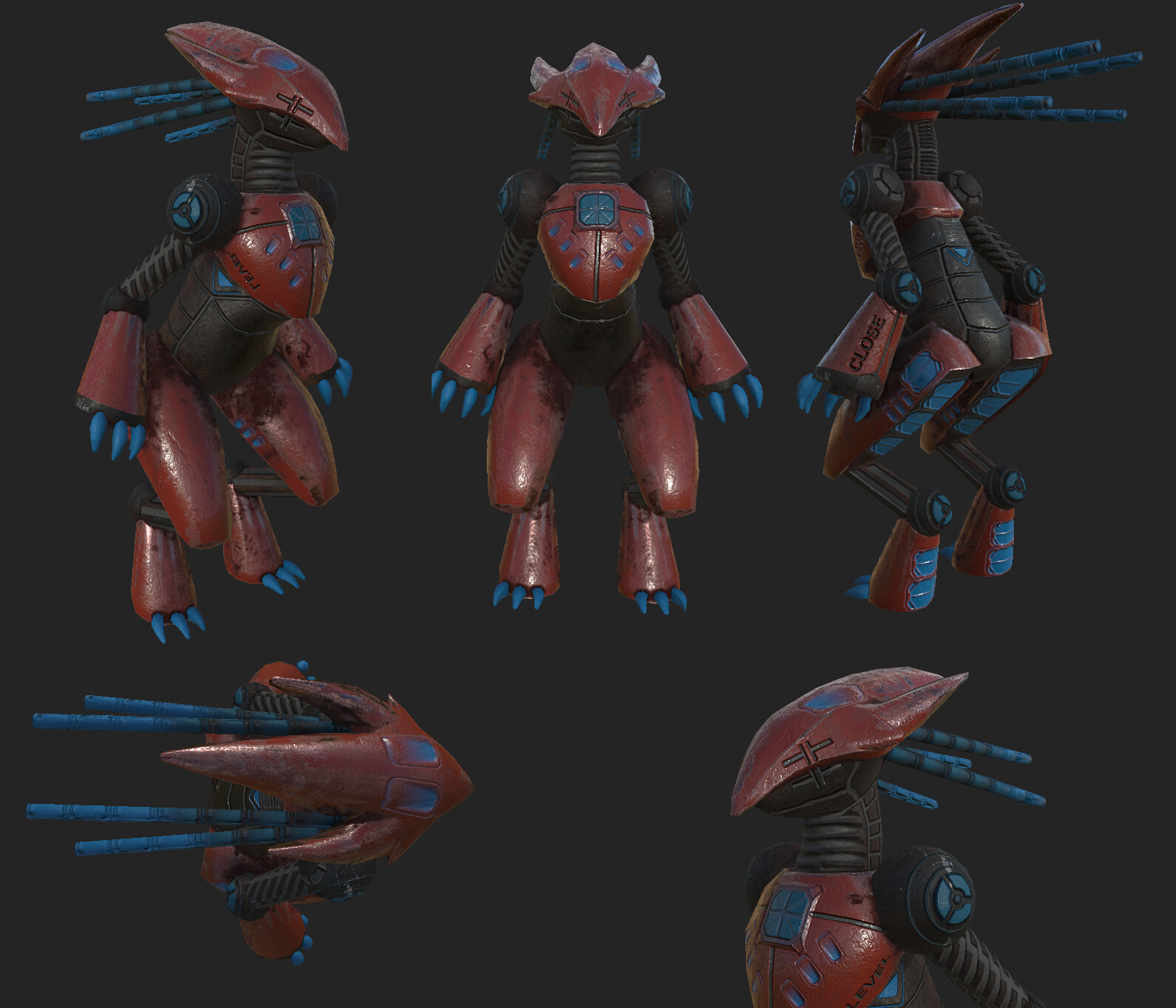 ArtStation - Character Models for Game Jam