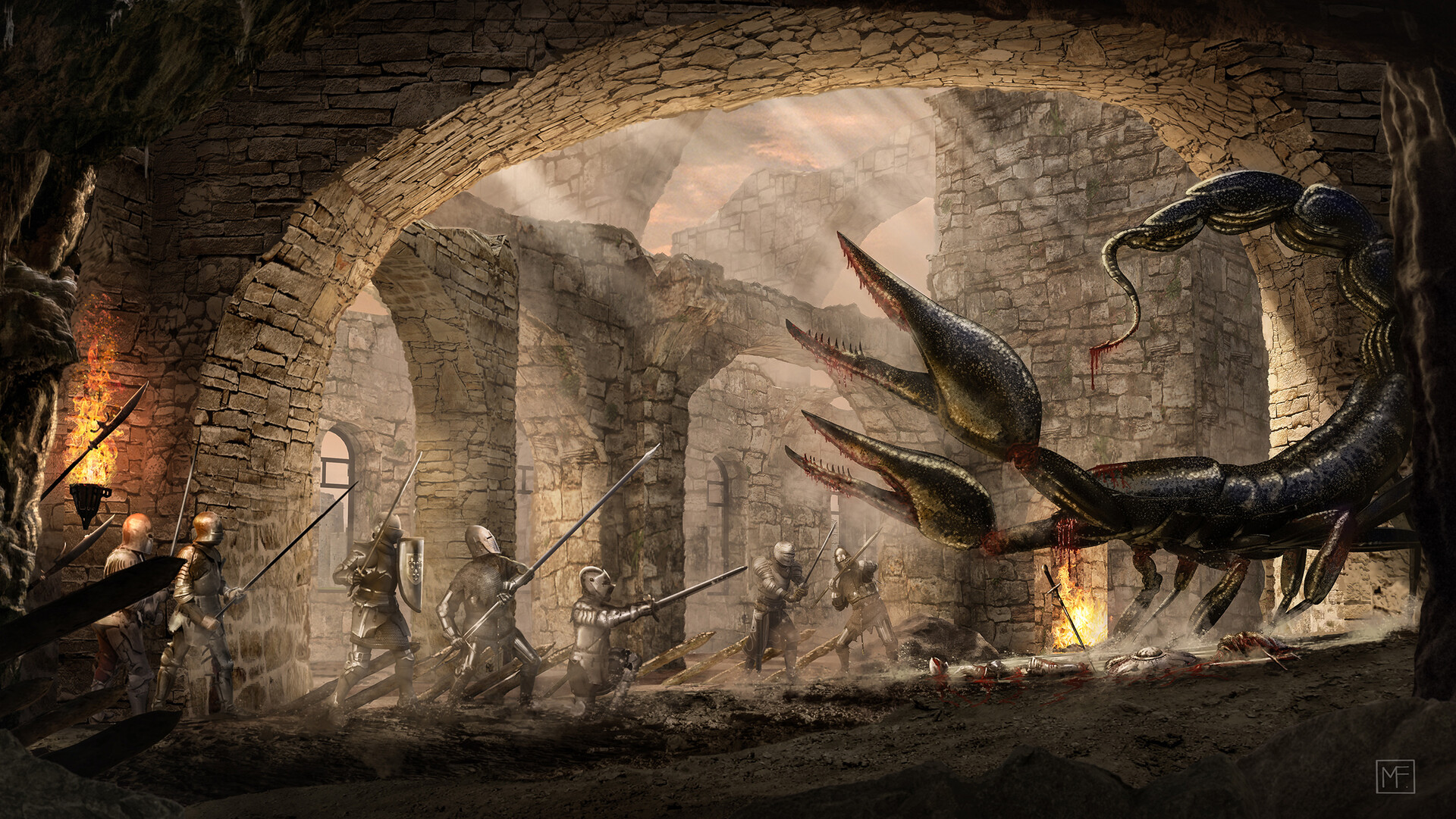 ArtStation - "Medieval II / The Scorpion"