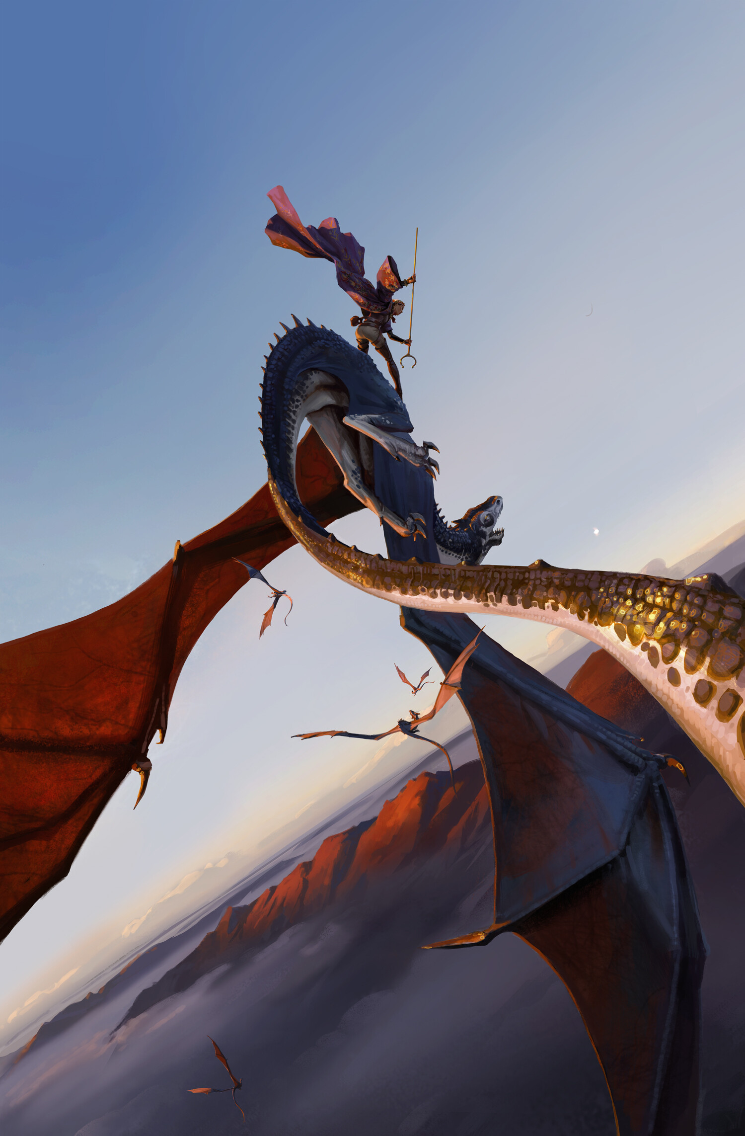 "Chasing Dragon" by Andrew Palyanov - big trouble for Tomcats : dragonporn