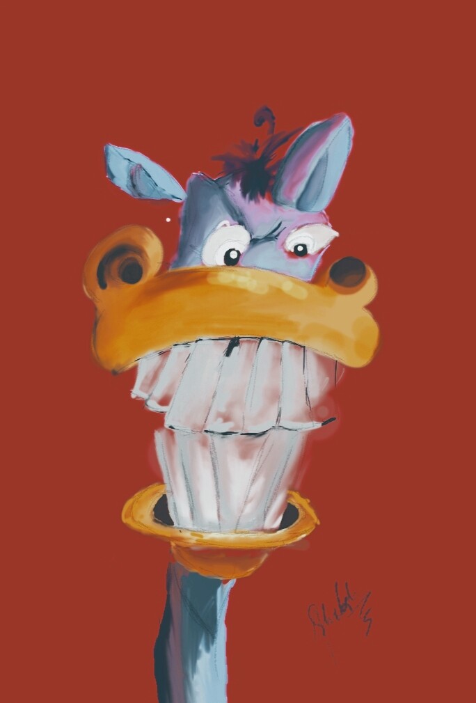 ArtStation - Angry Donkey