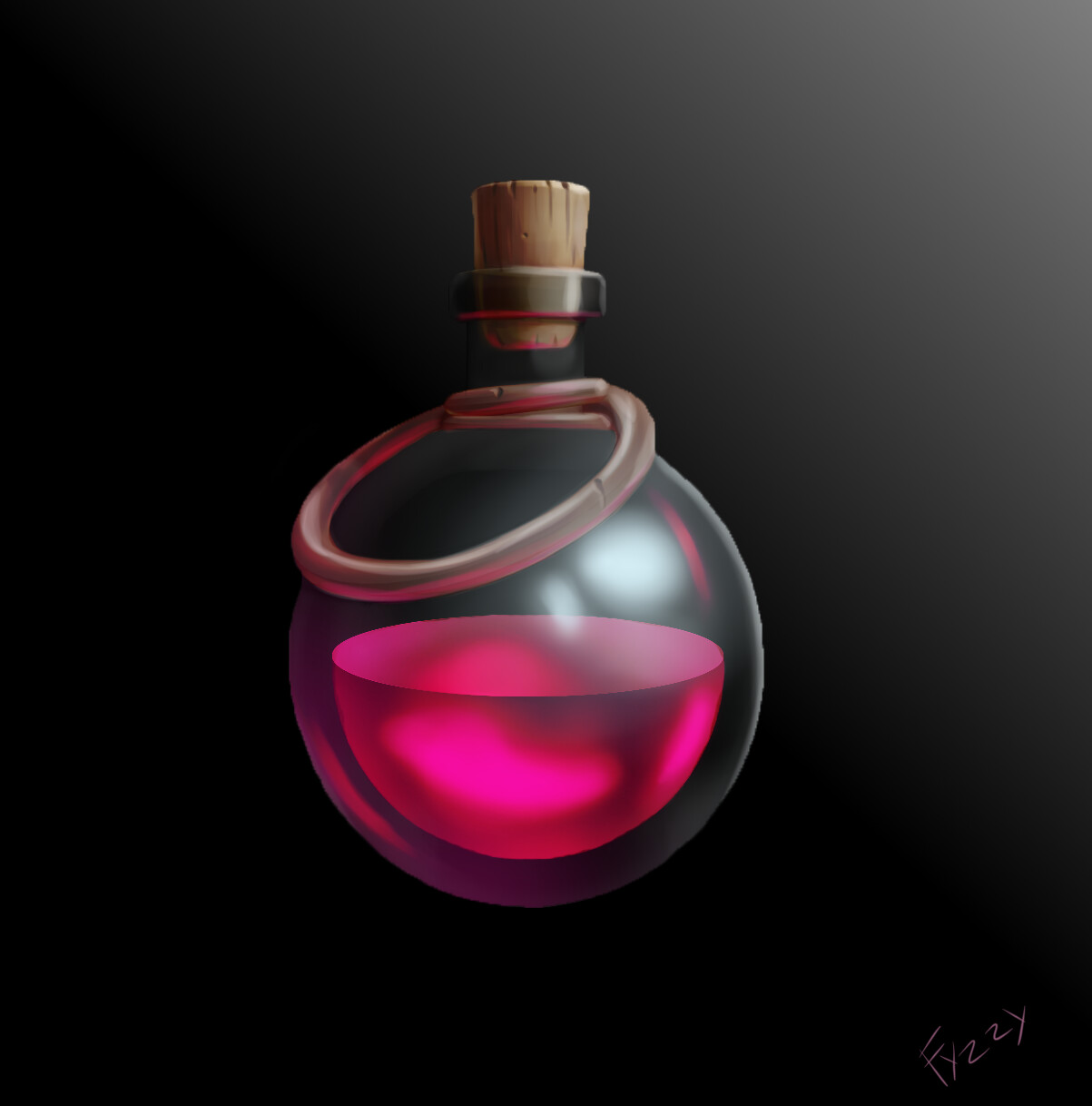 ArtStation - pink potion