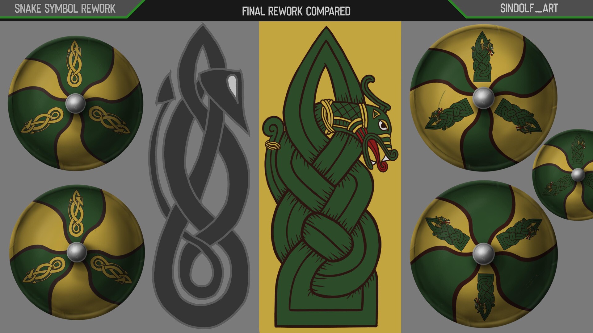 Norse Serpent Symbol