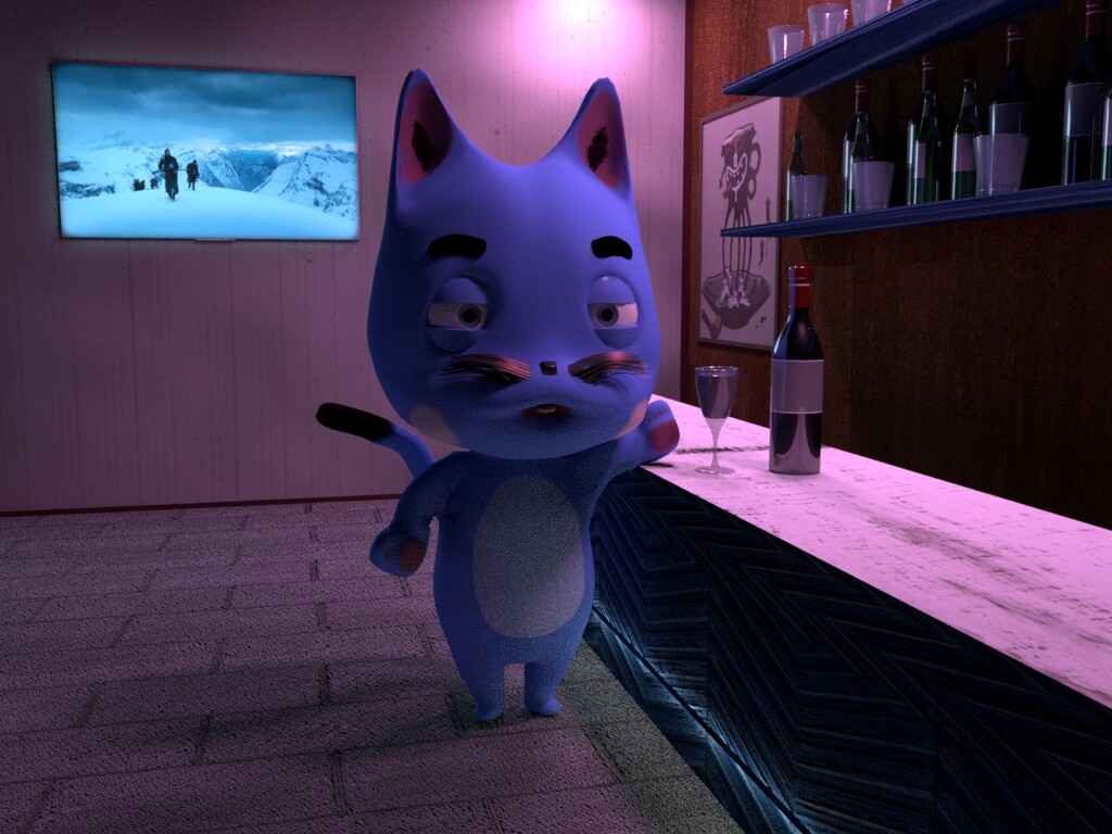 ArtStation - Cat's rigging