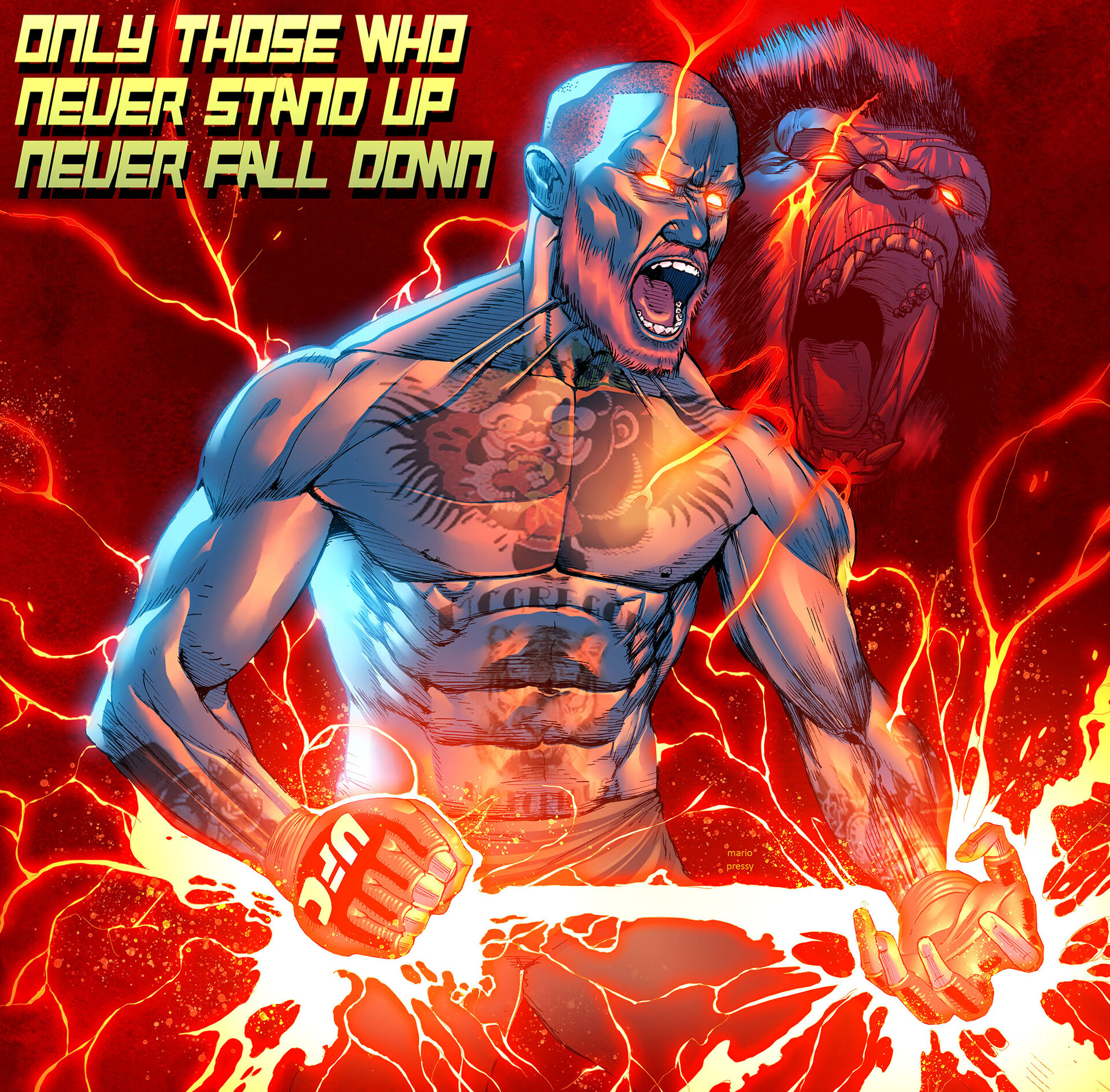 ArtStation - Conor McGregor Full colors