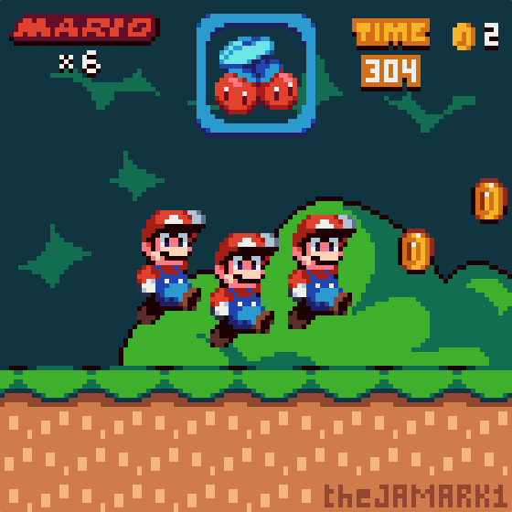 ArtStation - Super Mario World